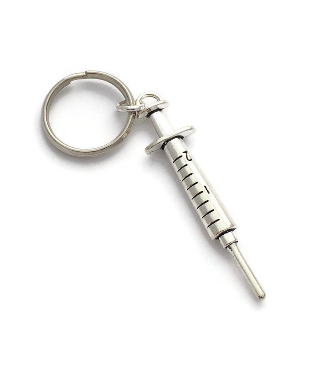 Syringe Keyring Aesthetics Nurse Gift Nurse Gift Trainee - Etsy