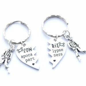 Zombie Keychains, Zombie Apocalypse Partners, Walkers Keyrings, Dead ...
