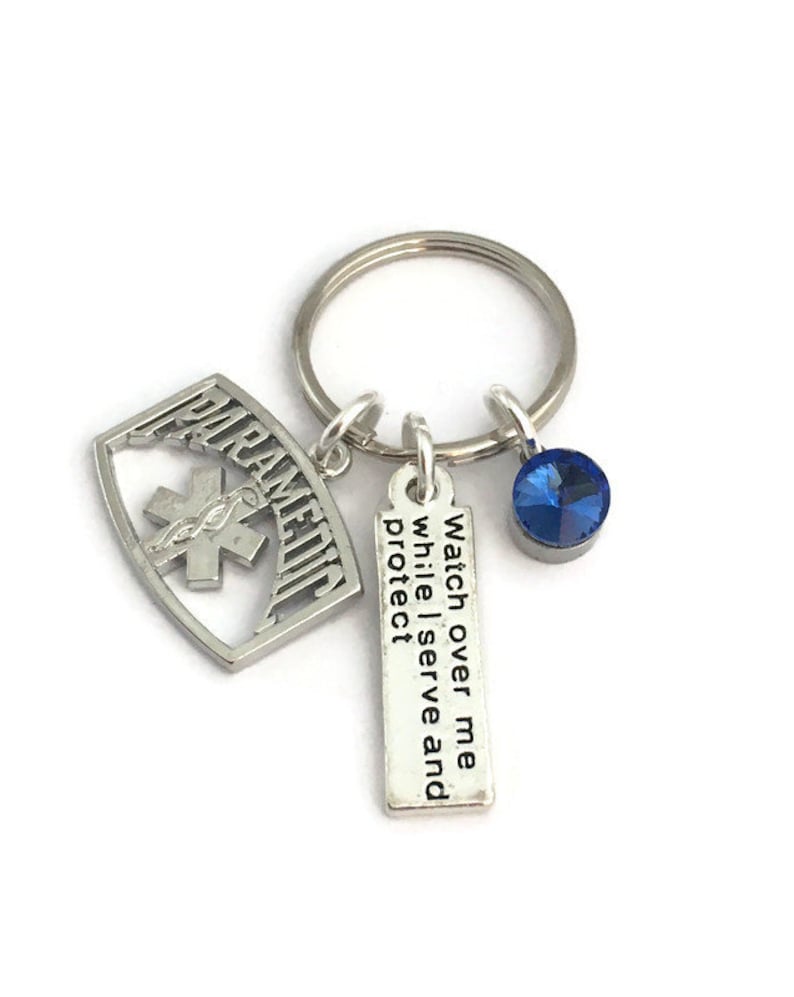 Gift for Paramedic Graduation Gift EMT Keyring Paramedic - Etsy