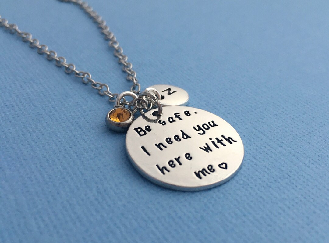 Be Safe Gift Stay Safe Gifts Protection Necklace - Etsy