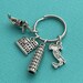Italy Keyring Italian Gifts Rome Keychain Leaning Tower of - Etsy