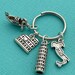 Italy Keyring, Italian Gifts, Rome Keychain, Leaning Tower of Pisa Gift ...