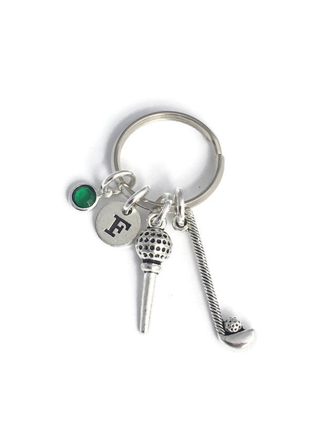 Golf Gifts for Men, Golf Keyring, Gift for Dad, Golf Keychain, Golf ...
