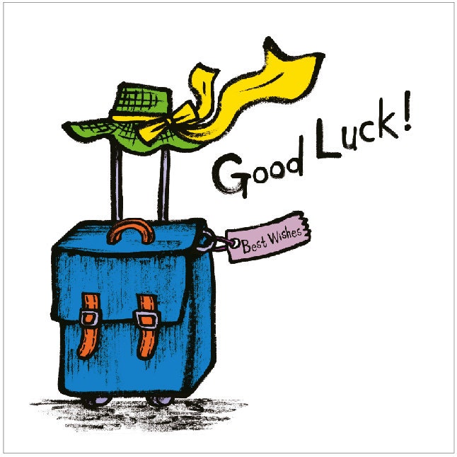 Goodbye And Good Luck Leaving Greeting Card Funny Humour