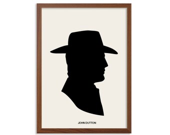 Original Art Print John Dutton Yellowstone Kevin Costner - Etsy