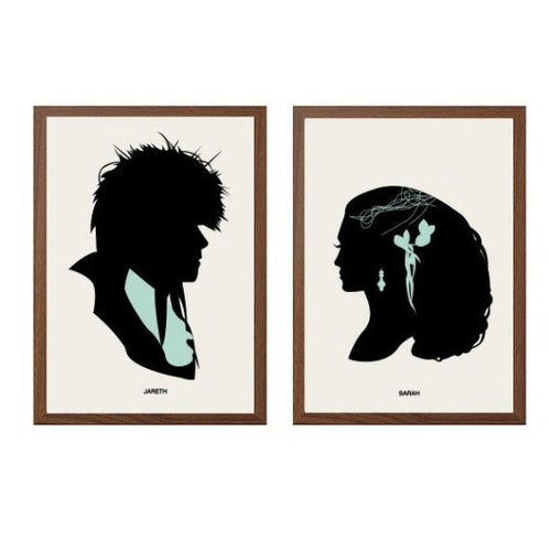 Labyrinth Jareth Toby and Sarah Set of 3 11x17 Poster Prints | Etsy