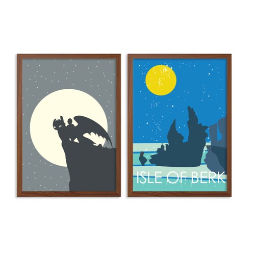 How to Train Your Dragon Posters HTTYD Trilogy Minimal Movie - Etsy ...