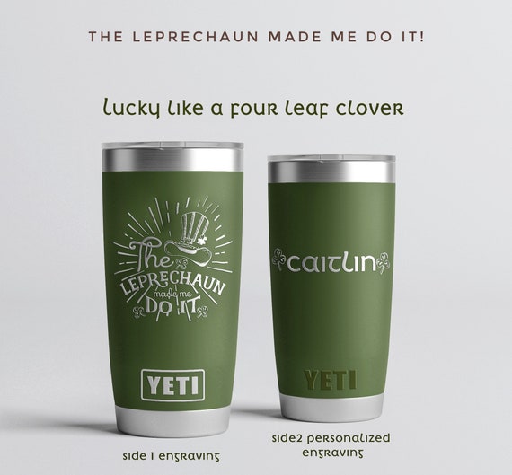 Personalized St.patricks Day Yeti or Polar Camel St.patricks | Etsy
