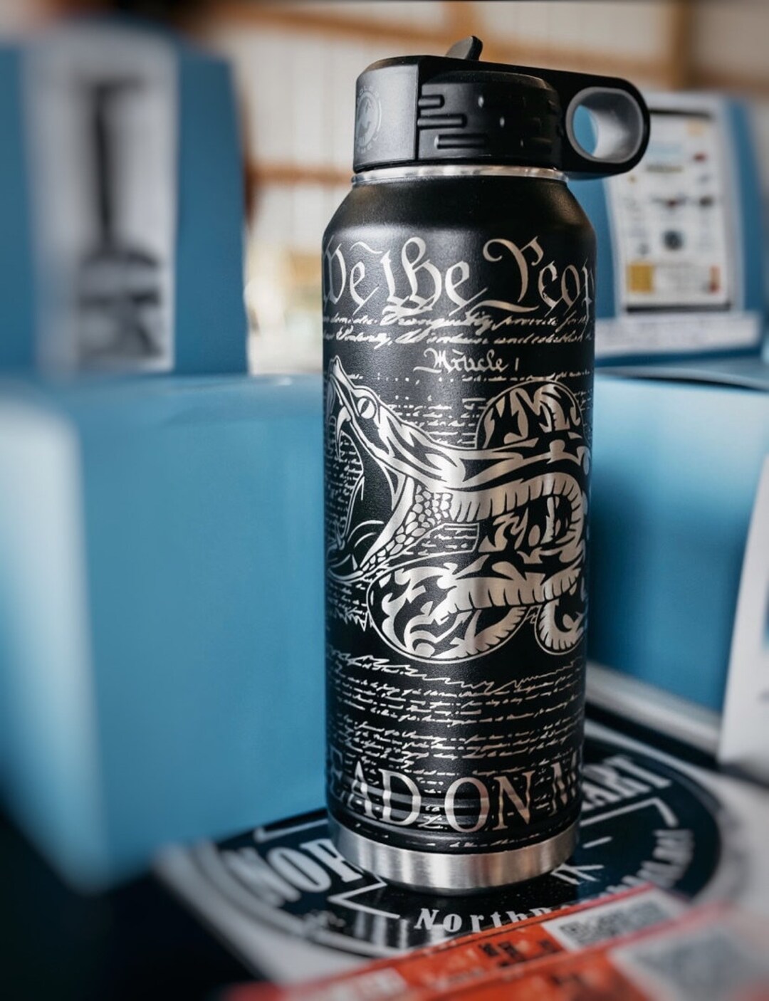 Military Retirement Gift, We the People 360 Degree Engraved Wrap ...