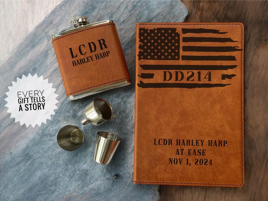 Military Retirement Gift, Military Veteran Gift, DD214 Gift ...