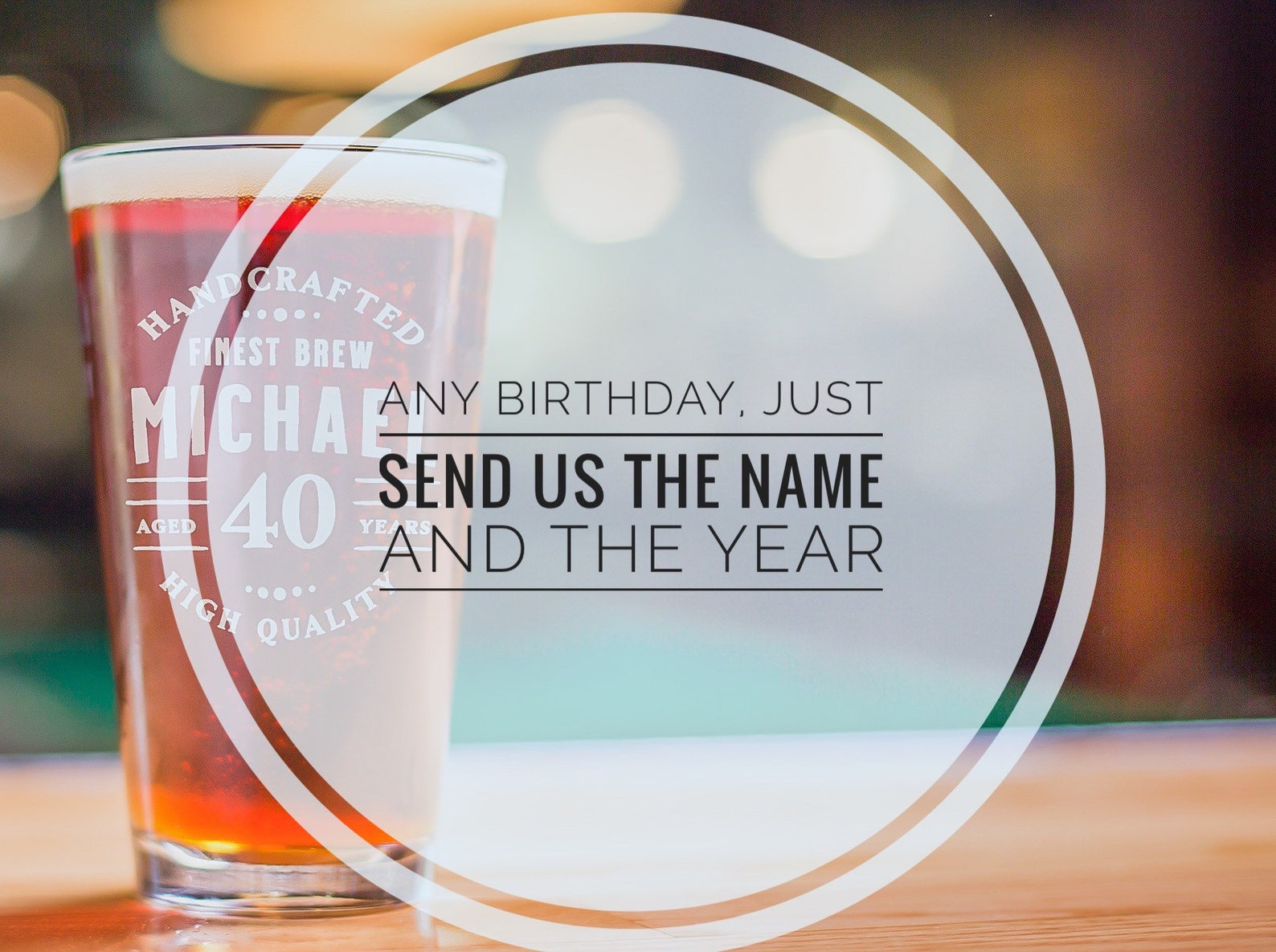 42nd Birthday 42 Years Old 42th Birthday Pint Glass | Etsy