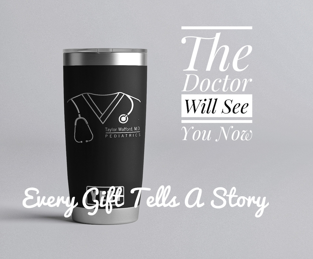 Doctor Gift, Personalized Engraved Tumbler Gift, Pediatrician, Oncology ...