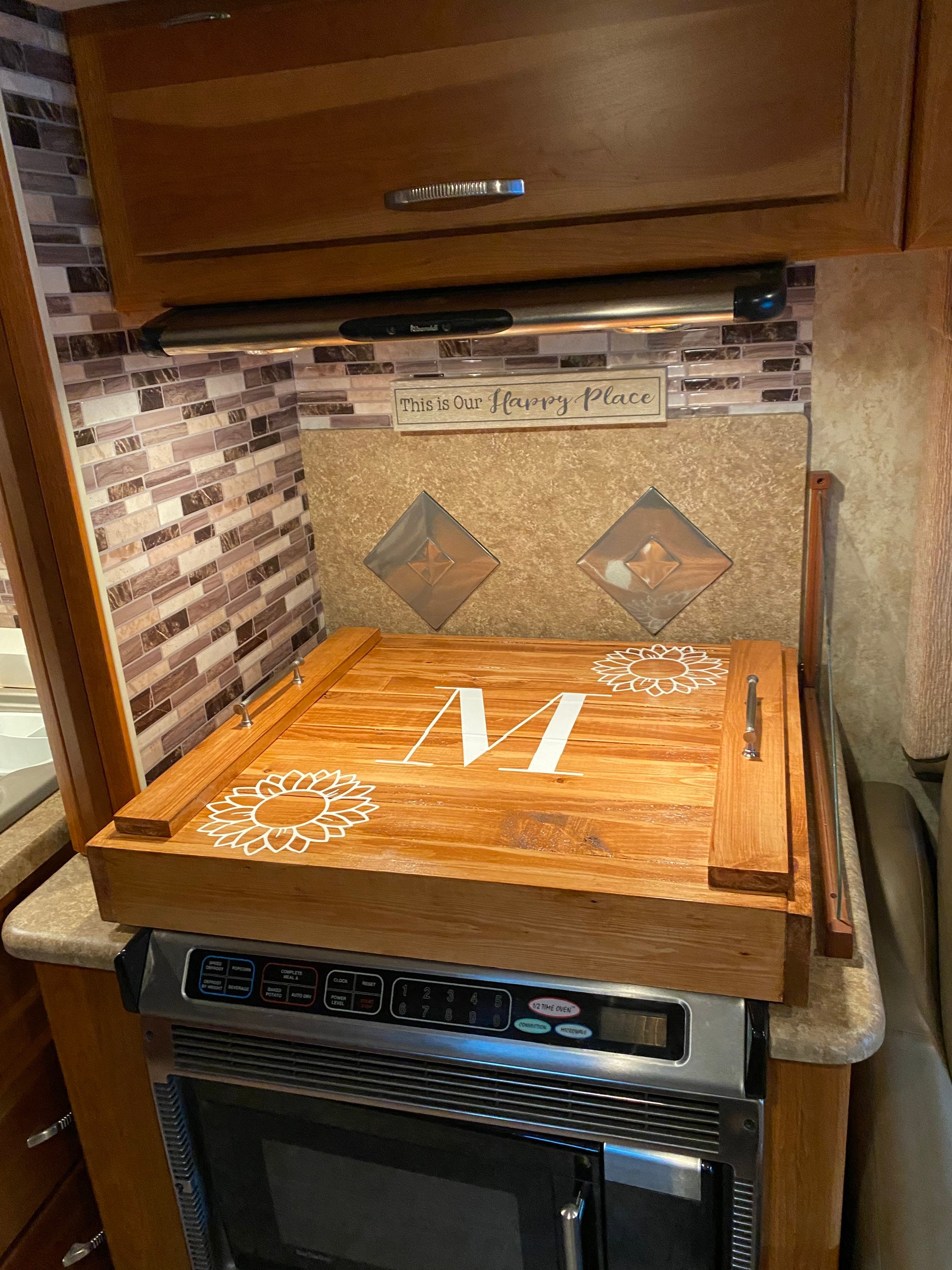 Rv Stove Top Cover Etsy