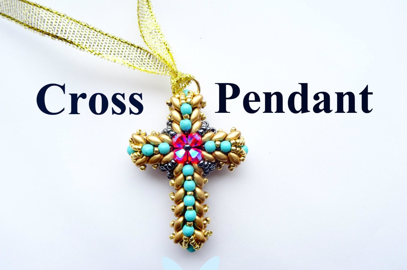 Cross Necklace Tutorial