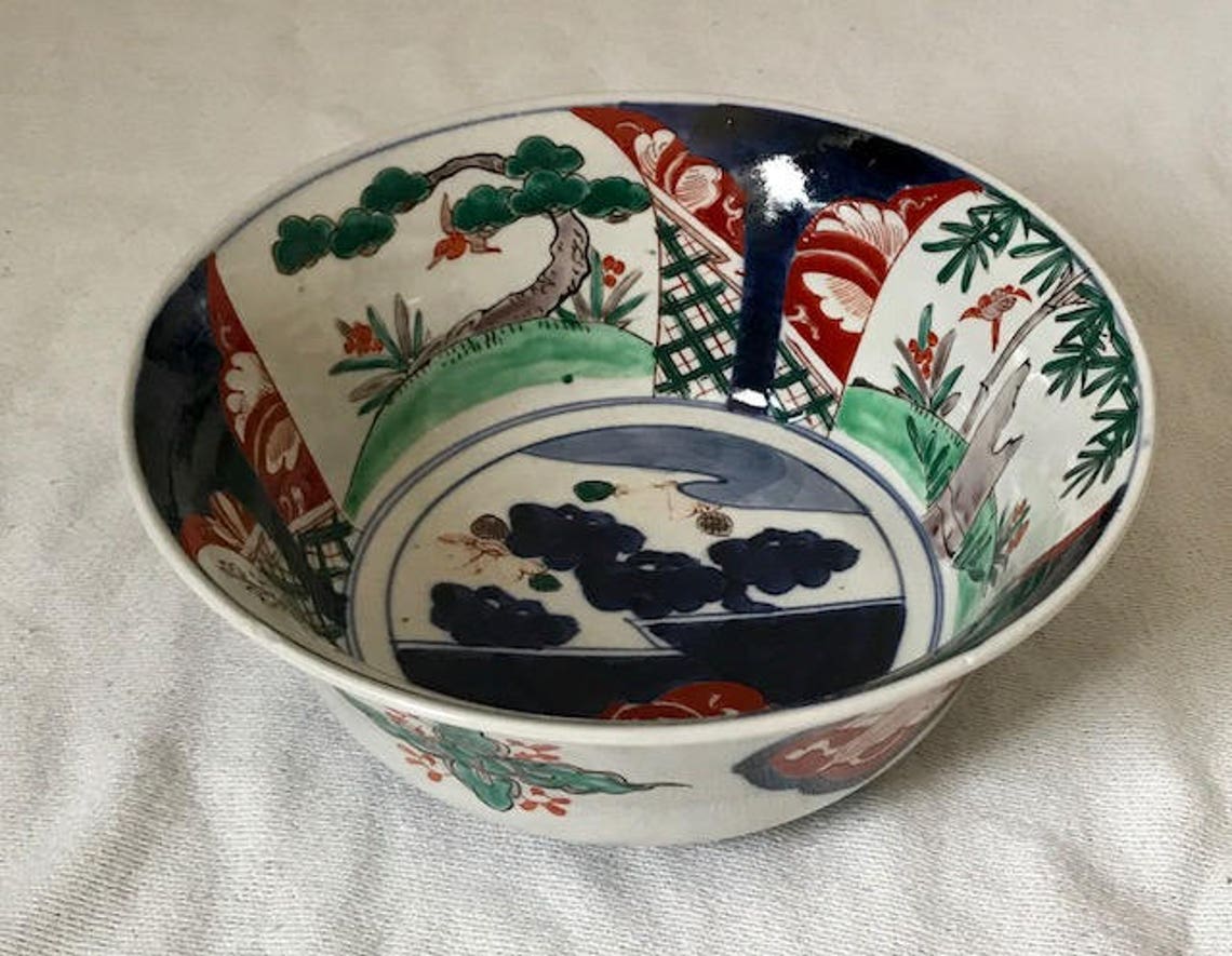 Hand Painted Japanese Antique China Patterns Design 8 | Etsy