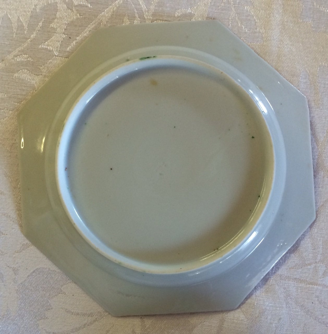 An Antique Chinese Porcelain Side Plate Octagonal Decorated in - Etsy