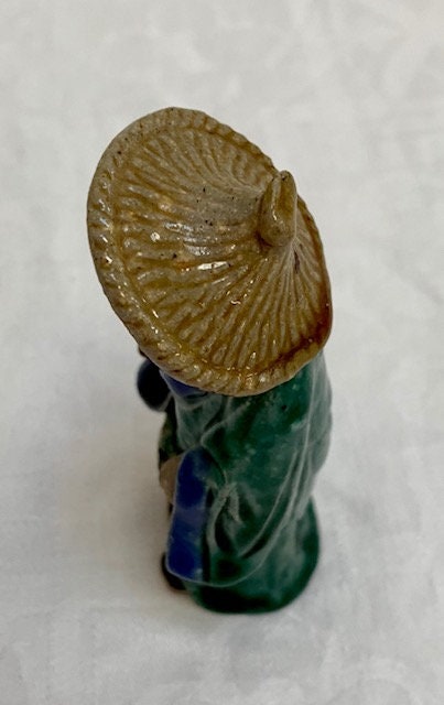 Antique Chinese Handmade Sculpture Clay Pottery Figurine Mud Man - Etsy