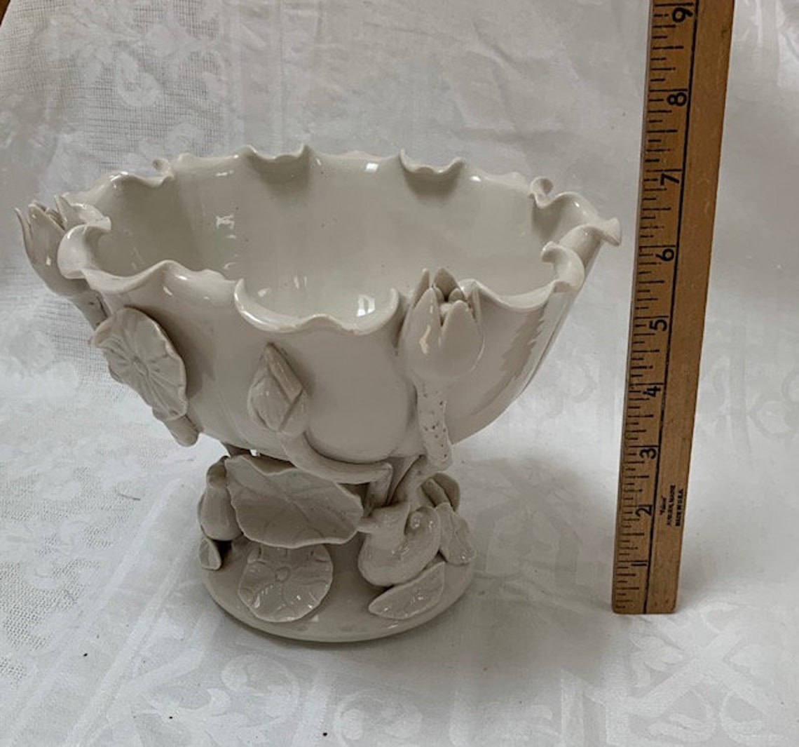 Antique Chinese Blanc De Chine Dehua White Porcelain Lotus - Etsy