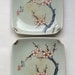 Special Selection of 3 Japanese Vintage Square Japanese Porcelain Hand ...