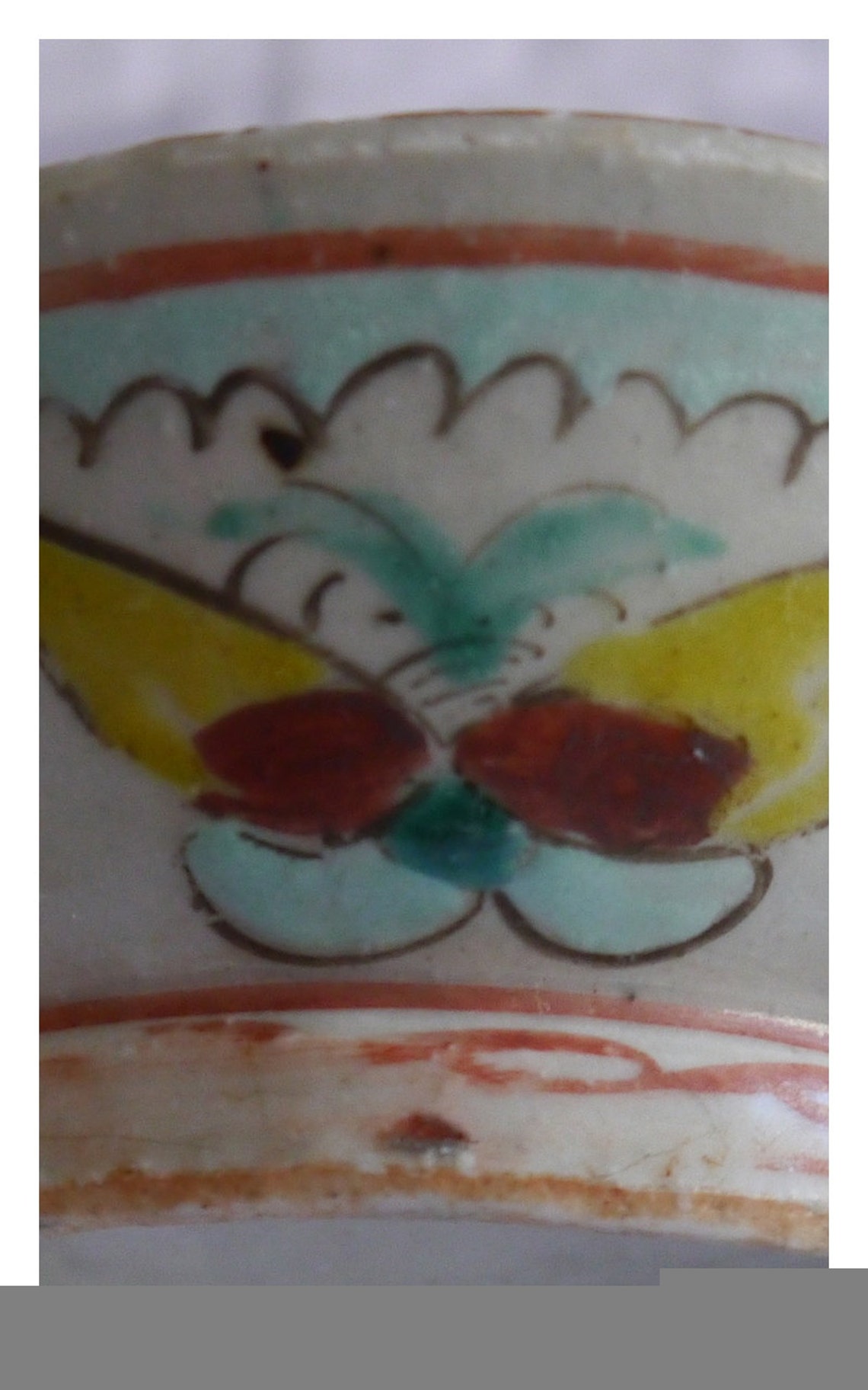 Chinese Antique Hand Paint Famille Rose Porcelain Scalloped | Etsy