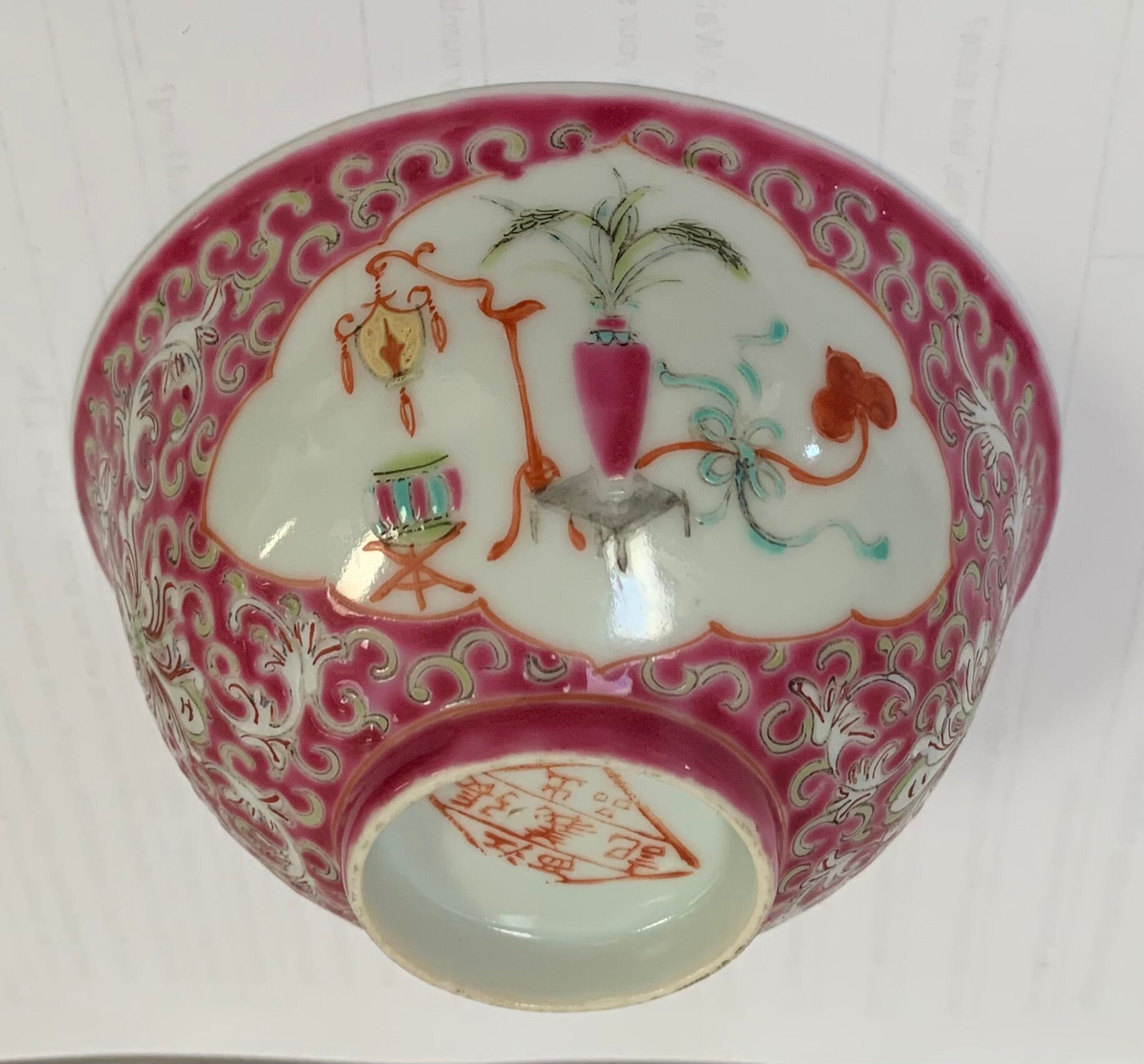 A Pair of Chinese Antique Fine Ruby-ground Famille Rose | Etsy
