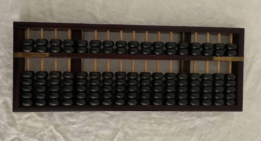 Vintage Chinese Handmade ABACUS - 17 Rows 119 Beads - Etsy UK