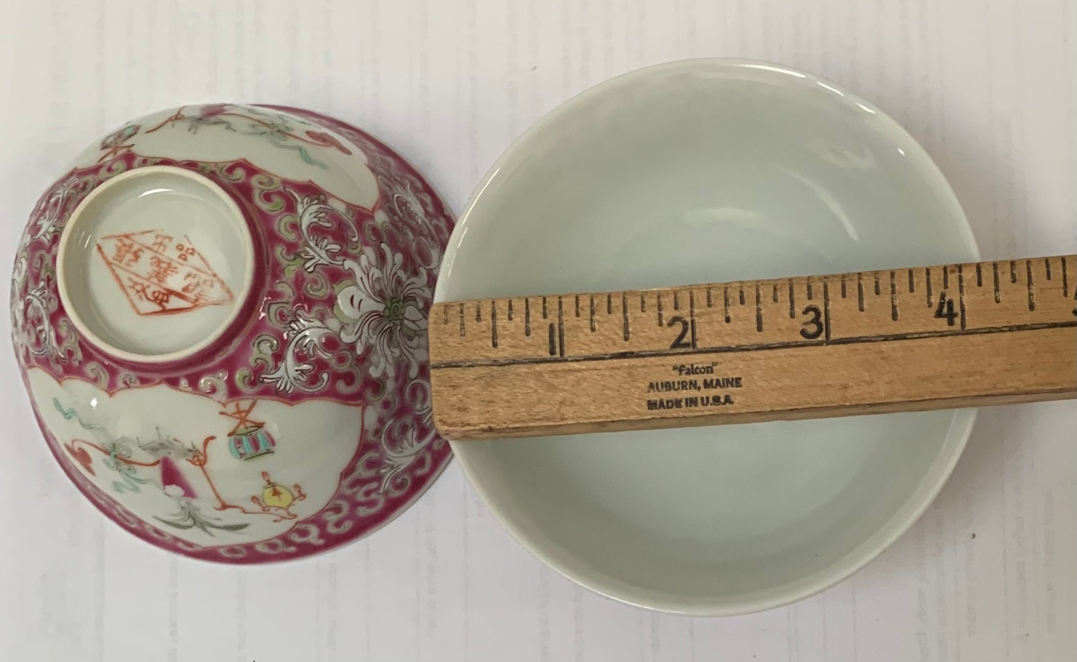 A Pair of Chinese Antique Fine Ruby-ground Famille Rose | Etsy