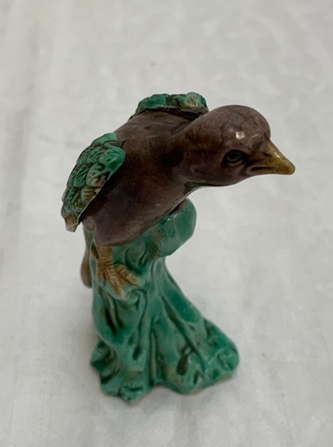 Chinese Majolica Ceramic Roof Tile Eagle Figurines Statue - Etsy