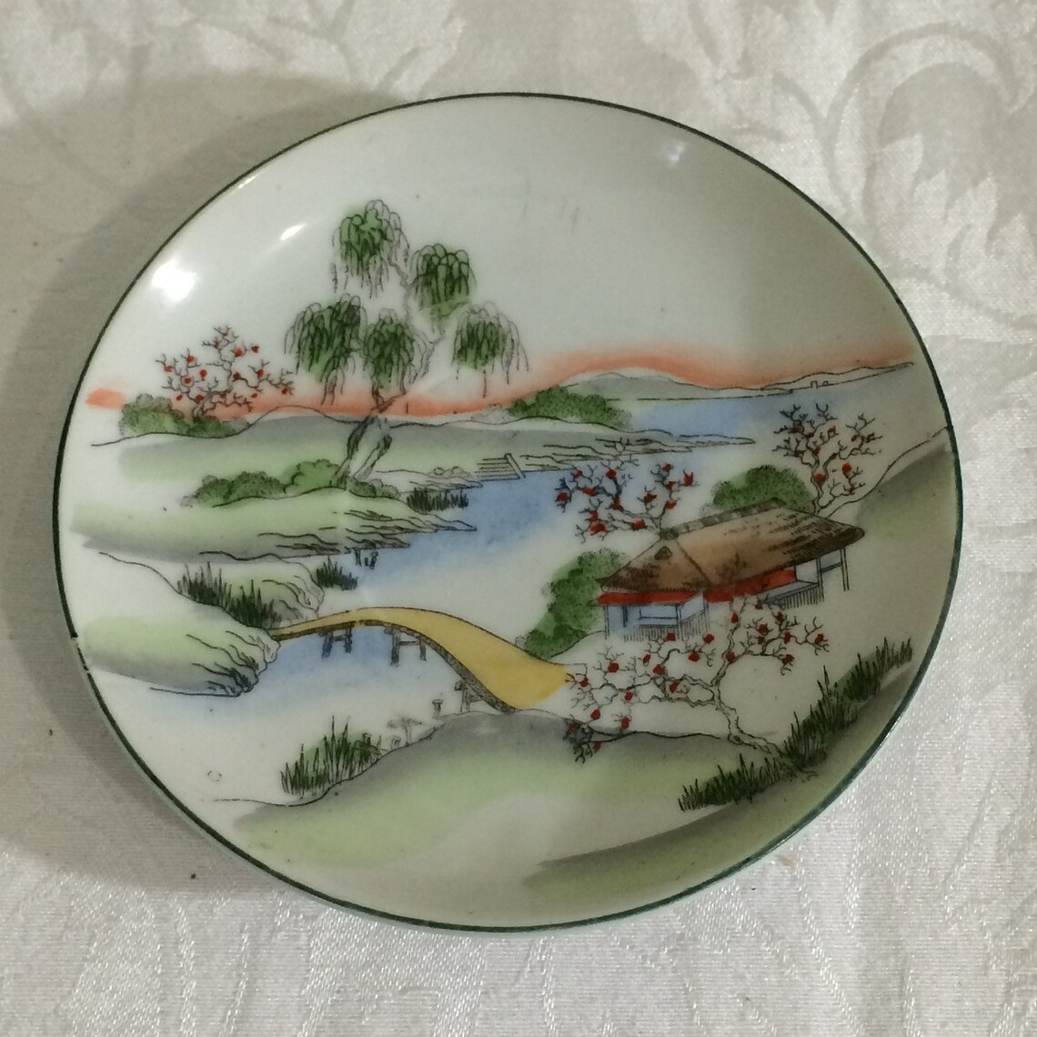 Special Selection of 3 Japanese Vintage Hand Painted Ceramic - Etsy