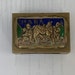 Antique Chinese Brass & Enamel Matchbox Holder Pictorial "success" - Etsy