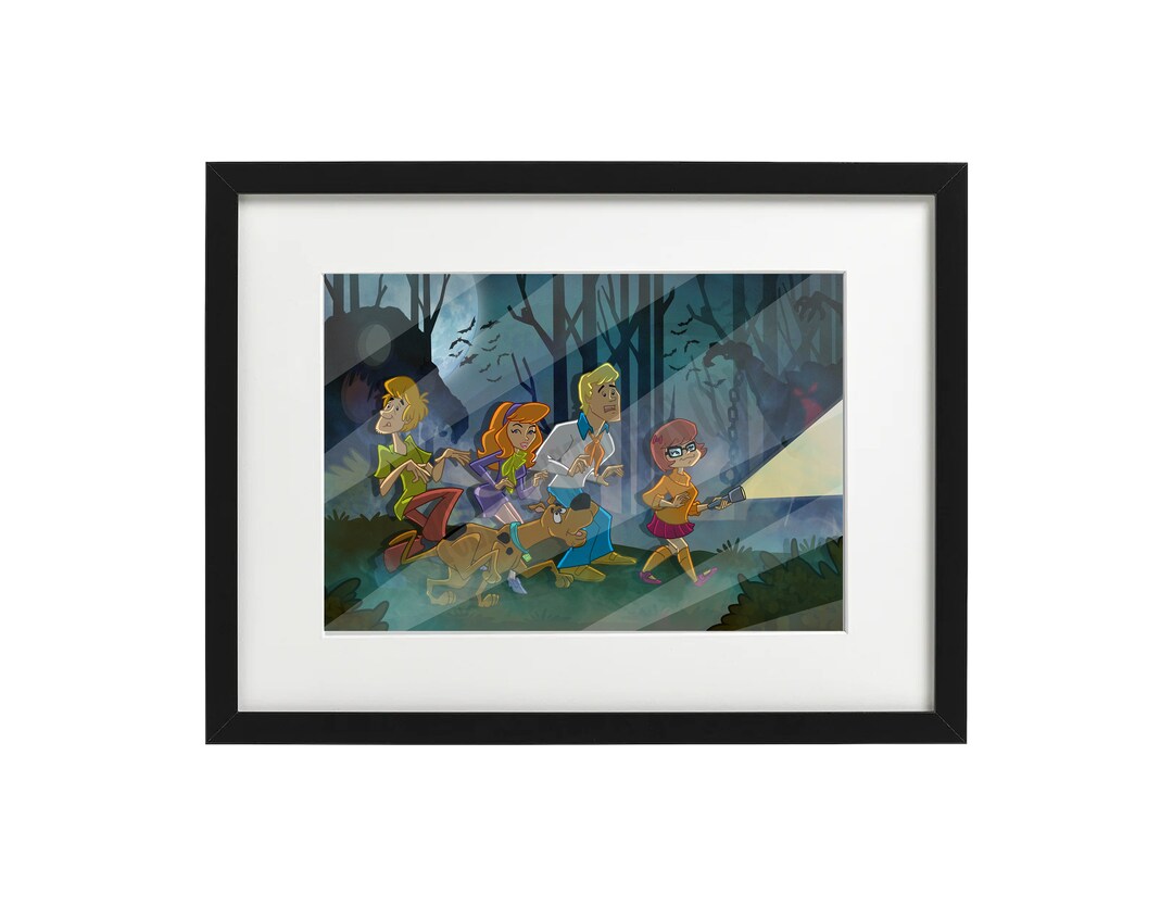 Animated Shadowbox those Meddling Kids - Etsy