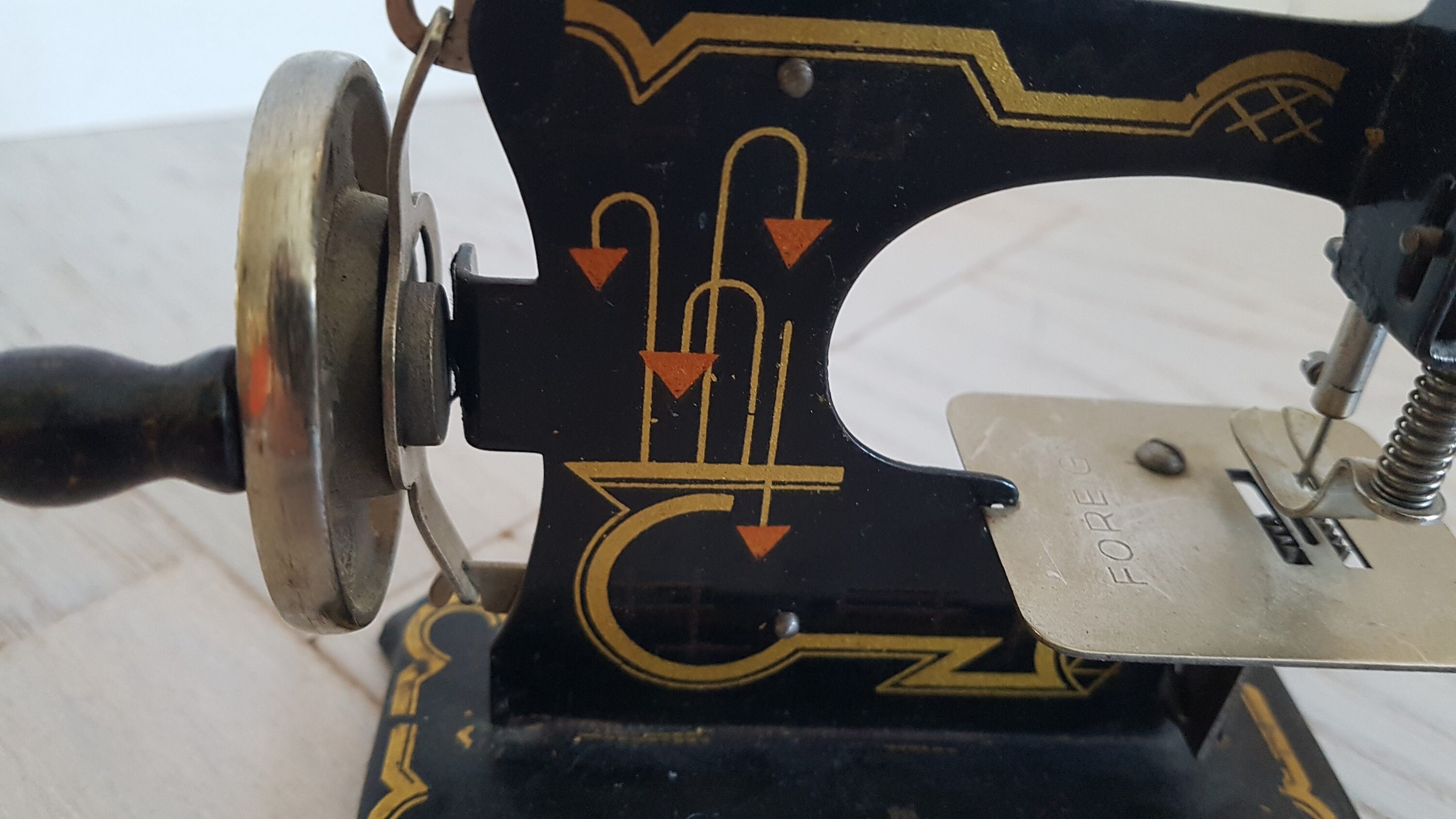 Casige Tin Toy Sewing Machine Germany - Etsy