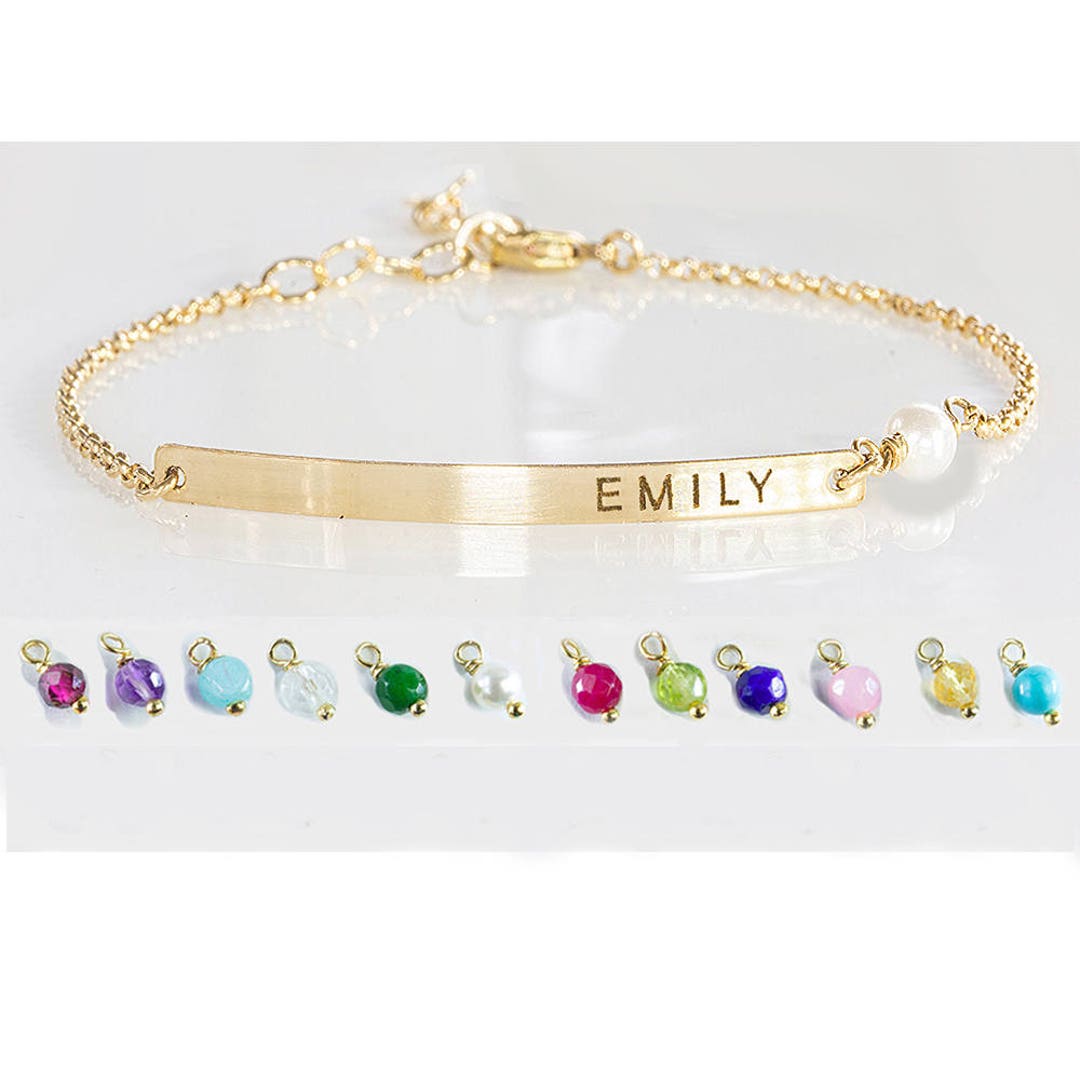 Personalized Bracelet for Mom, Kids Name Bracelet, Custom Name Bracelet ...