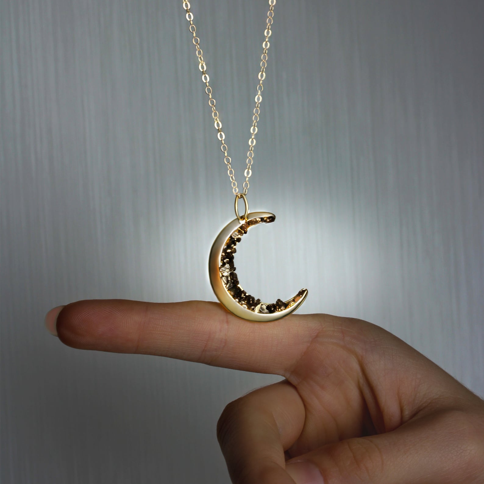 Crescent Moon, Jewelry Gift, Moon Jewelry, Moon Necklace, Bohemian ...