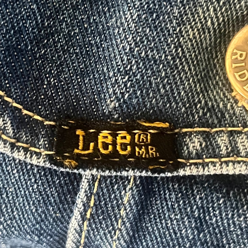 Classic Early 70s Denim Lee Riders 101-J Jacket 46 - Etsy