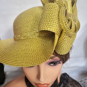 Breathtaking Gold Hat, Boasting a Beautifully Simple Design Accentuated ...