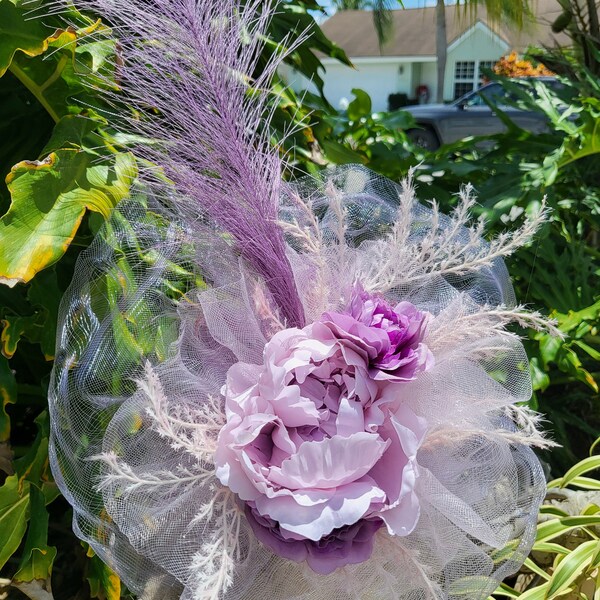 Lavender Fascinator - Etsy