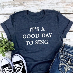 Singer Shirts Music T-shirt Chorus Teacher Vocal Coach - Etsy