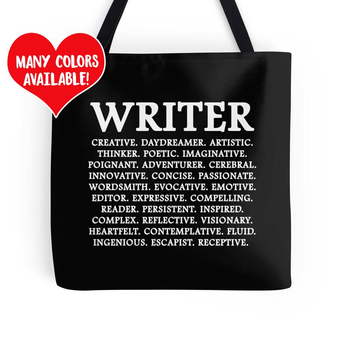 Writer Tote Bag Write Quote Tote Writing Quote Bag Writer | Etsy