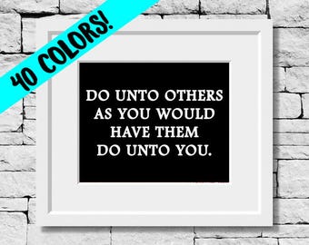 Do Unto Others - Etsy
