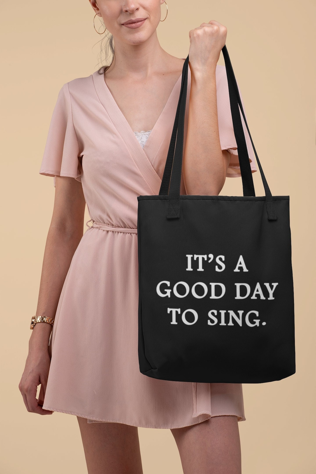 Singer Tote Bag With Pocket - Etsy