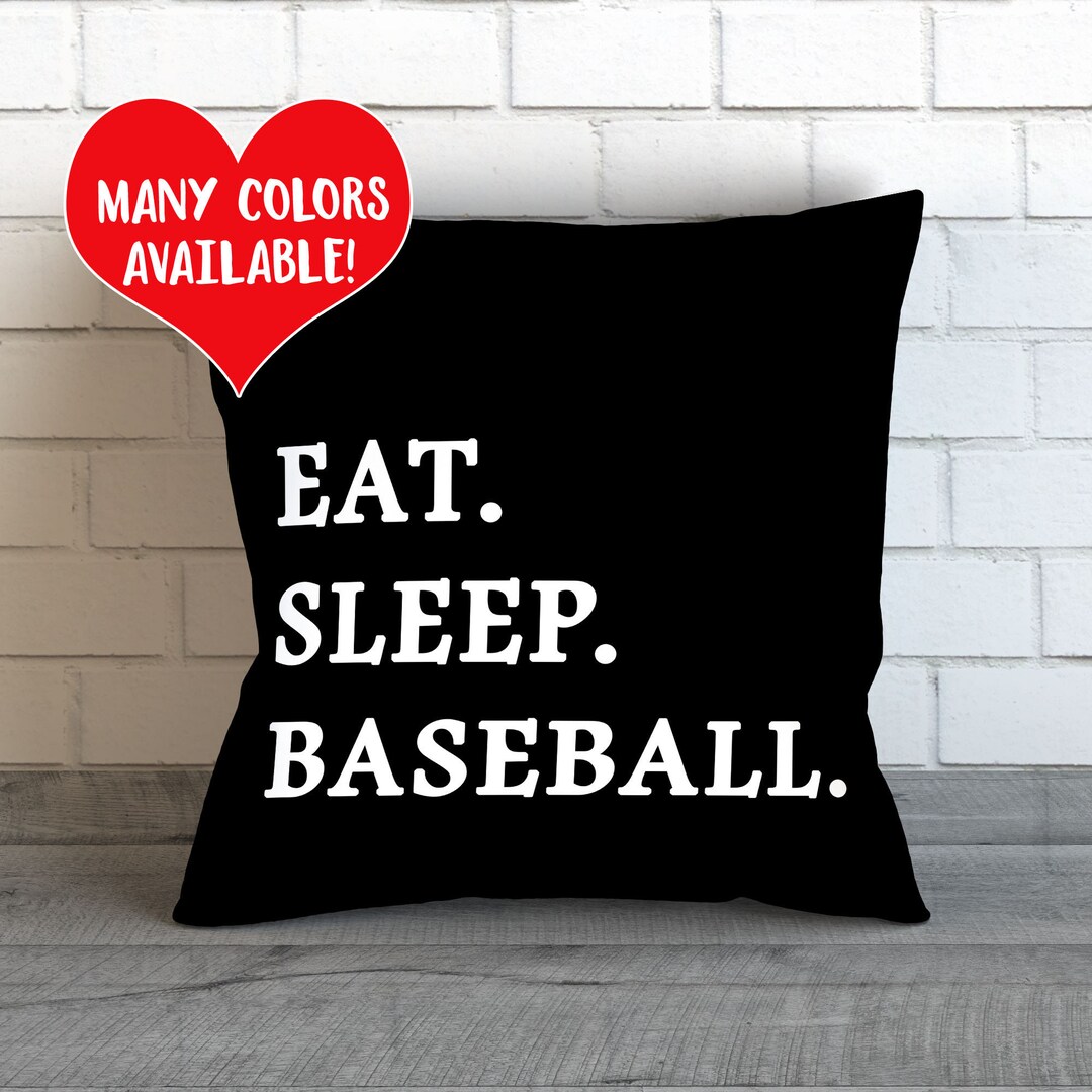 Baseball Pillow, Baseball Cushion, Boys Room Decor, Baseball Gift ...