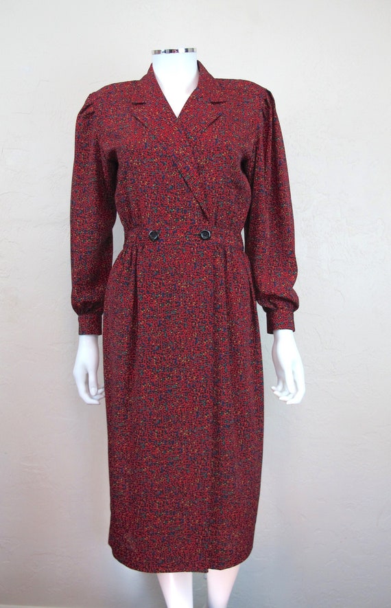 vintage retro red 1980s - Gem