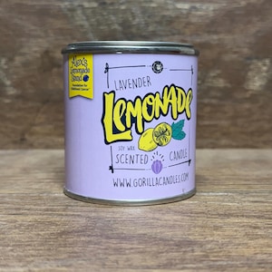 Alex's Lemonade Stand Foundation Candles -lavender Lemonade Scented Soy ...