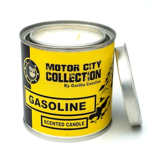 Gasoline Scented Candle - Car Guy Themed Candles - Motor City Candles ...