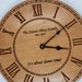 Engraved Clock 12 Custom Clocks for Wall Personalized - Etsy