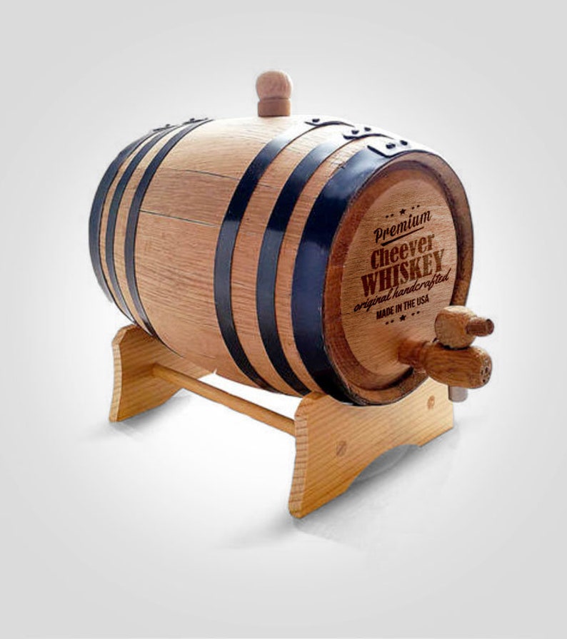 Custom Mini Oak Barrel Whiskey Barrel Groomsmen Gift Set - Etsy