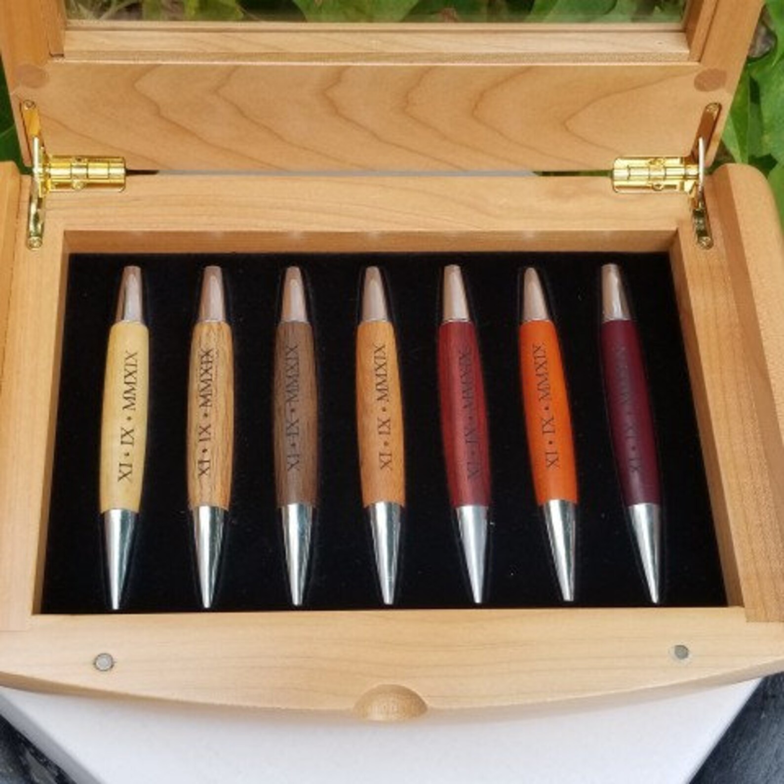 Custom Engraved Pen Set Personalized Pen Set Engraved Pen | Etsy