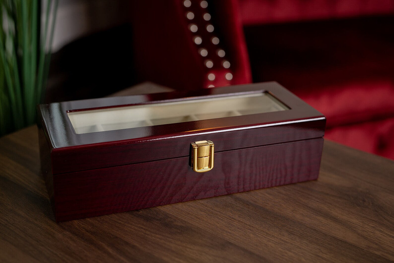 Personalized Watch Box Holds 5 Watches Watch Box for Him | Etsy