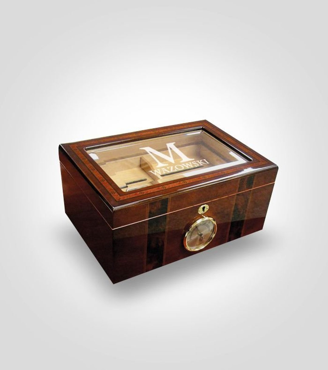 Personalized Cigar Humidor, Dad From Daughter, Gift for Dad From Kids ...
